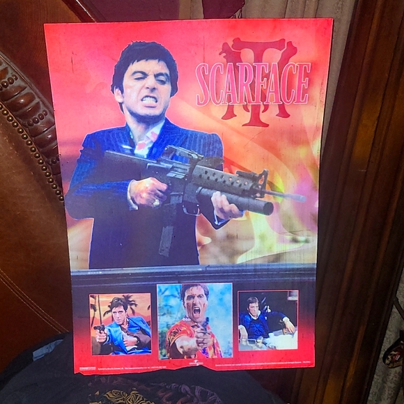 Art | Vintage Scarface Poster | Poshmark